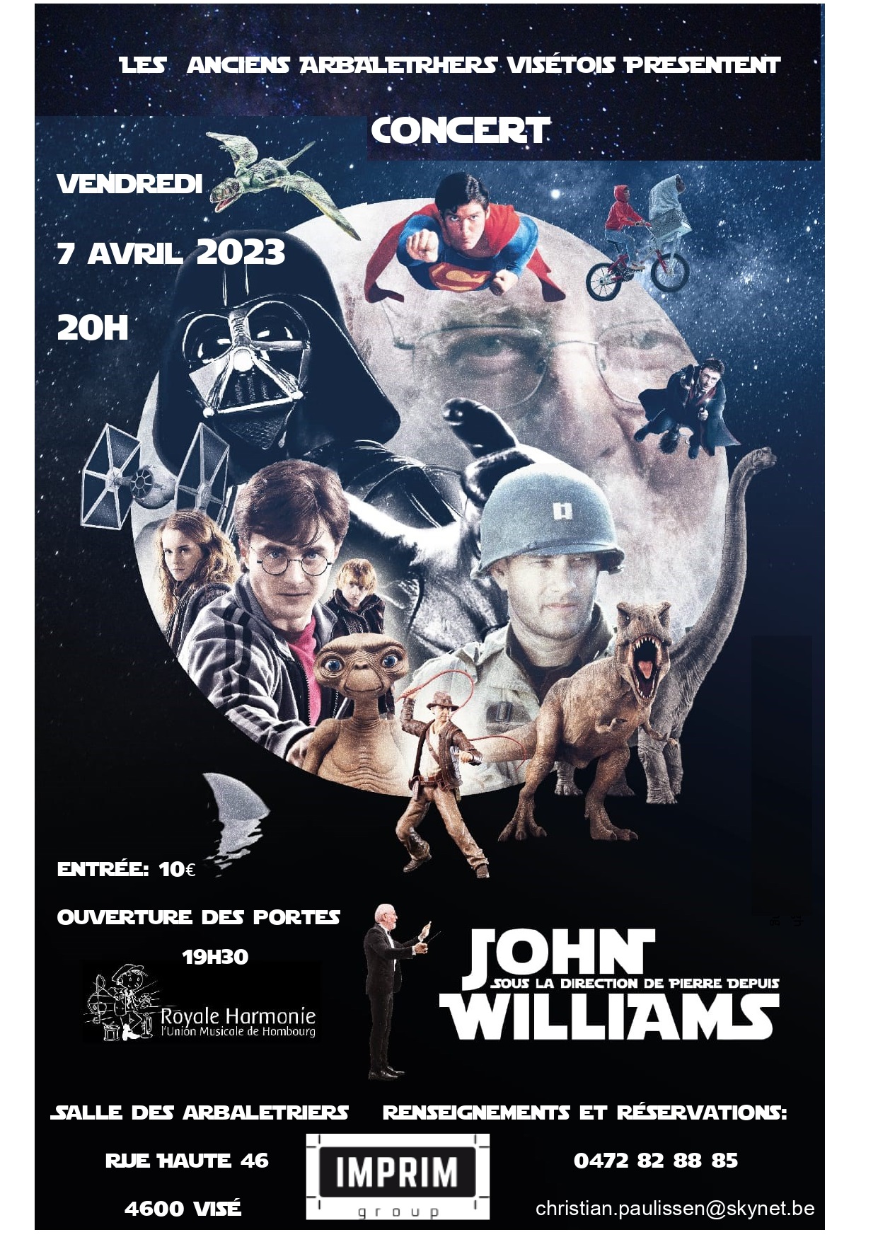 Concert John Williams 7 Avril 2023 Concert John Williams 7 Avril 2023
